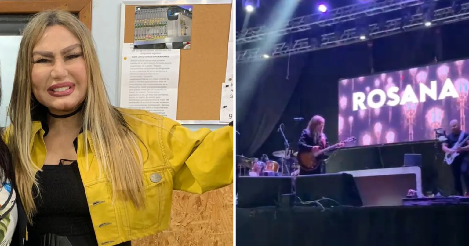 Como uma deusa! Cantora Rosana surge no ES e reúne fãs em show; foto e ...