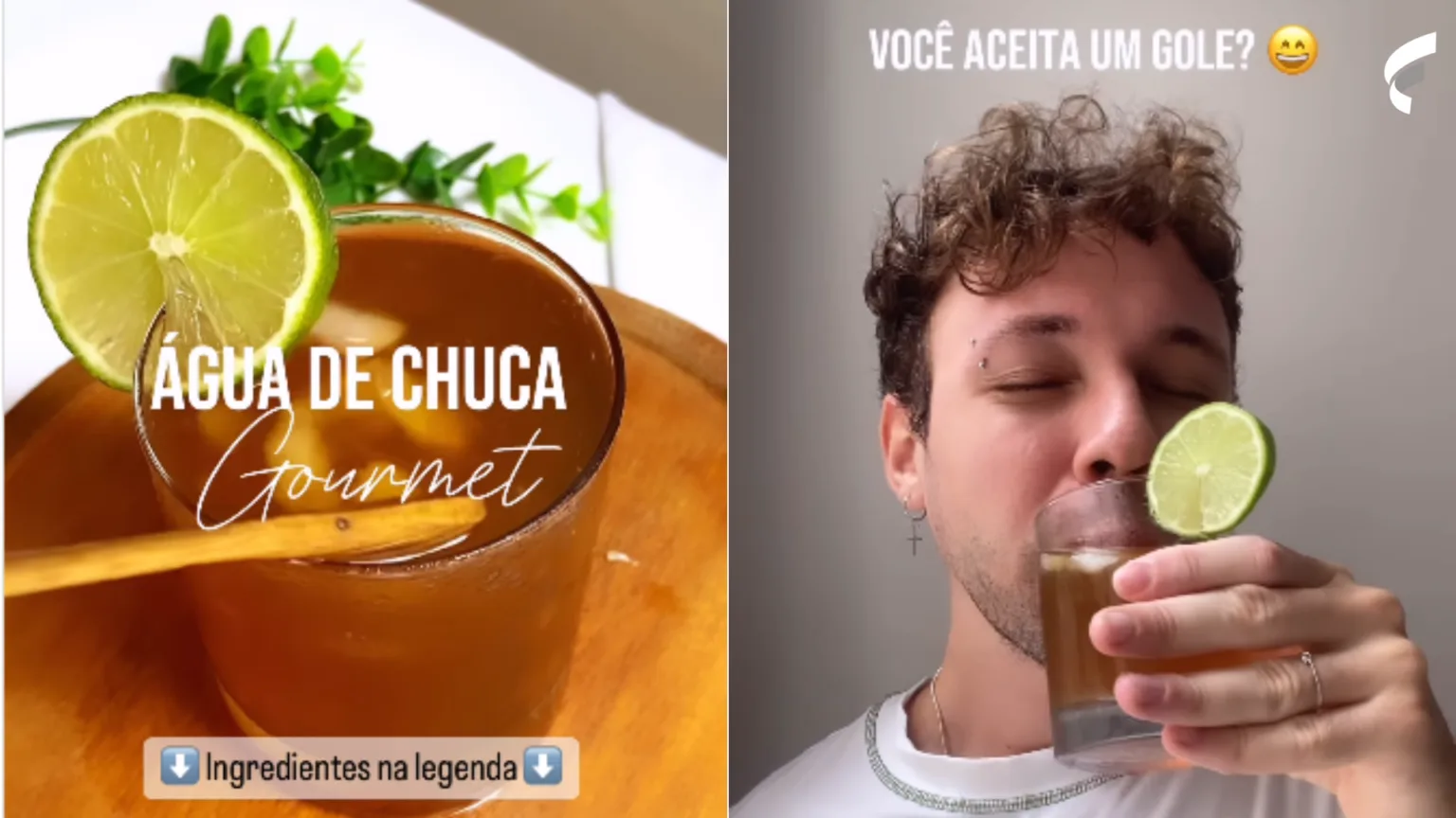 Drink "Água de chuca" viraliza; veja como fazer bebida vegana - Folha ...