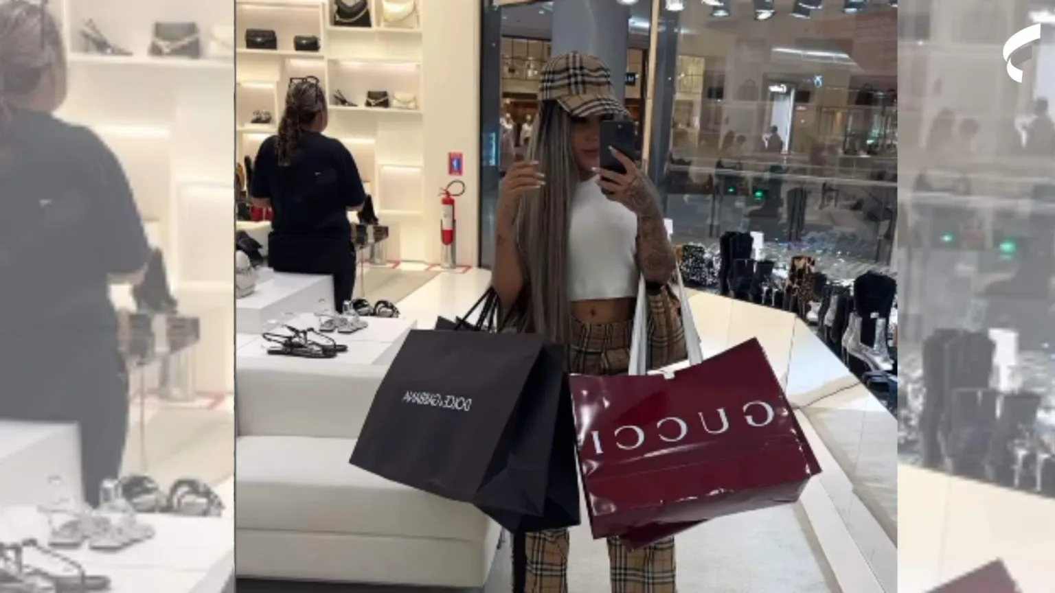 O que é significado trabalhar no job e quem são as meninas?