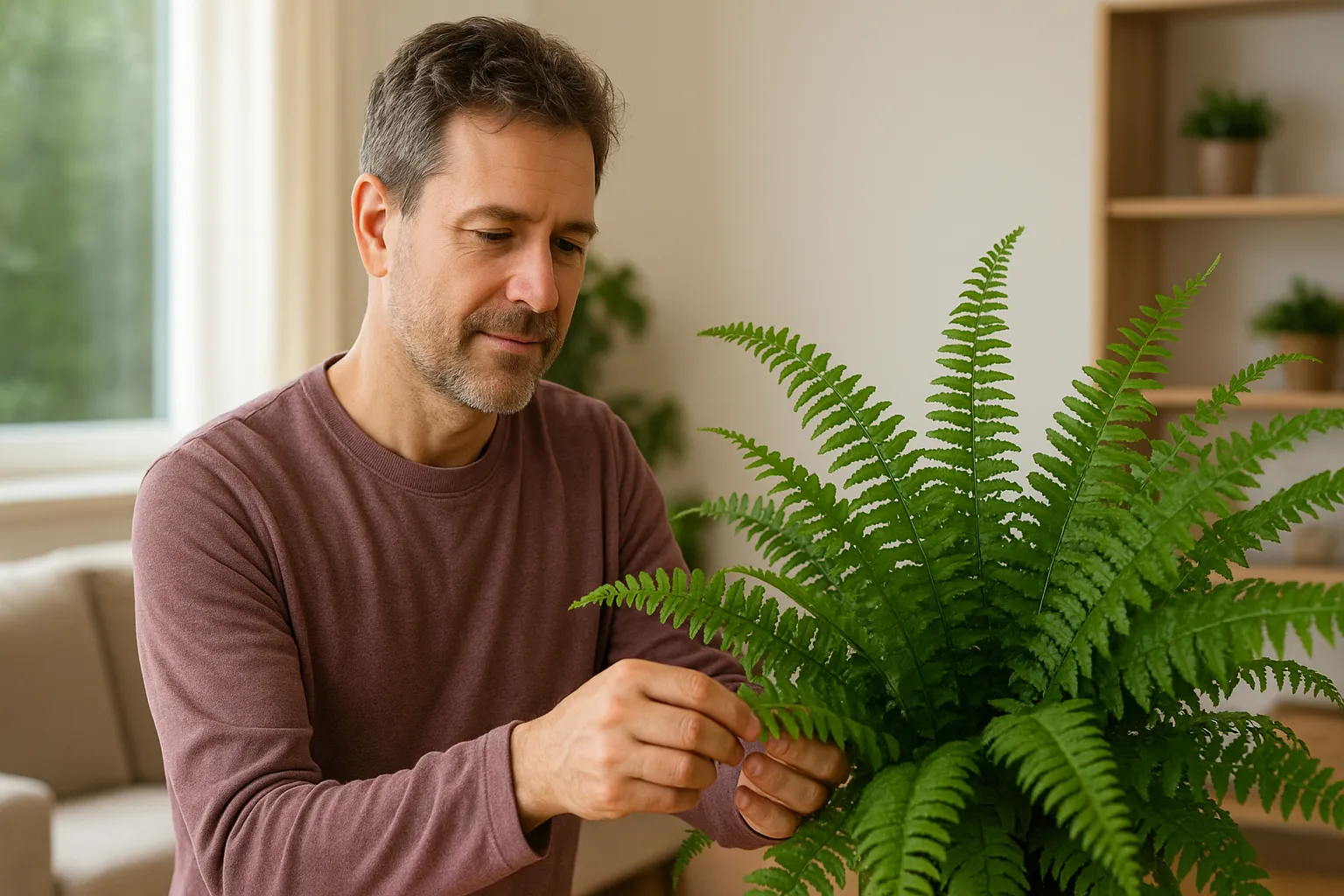 Samambaia desbotou? Esse ingrediente natural vai salvar a planta ...