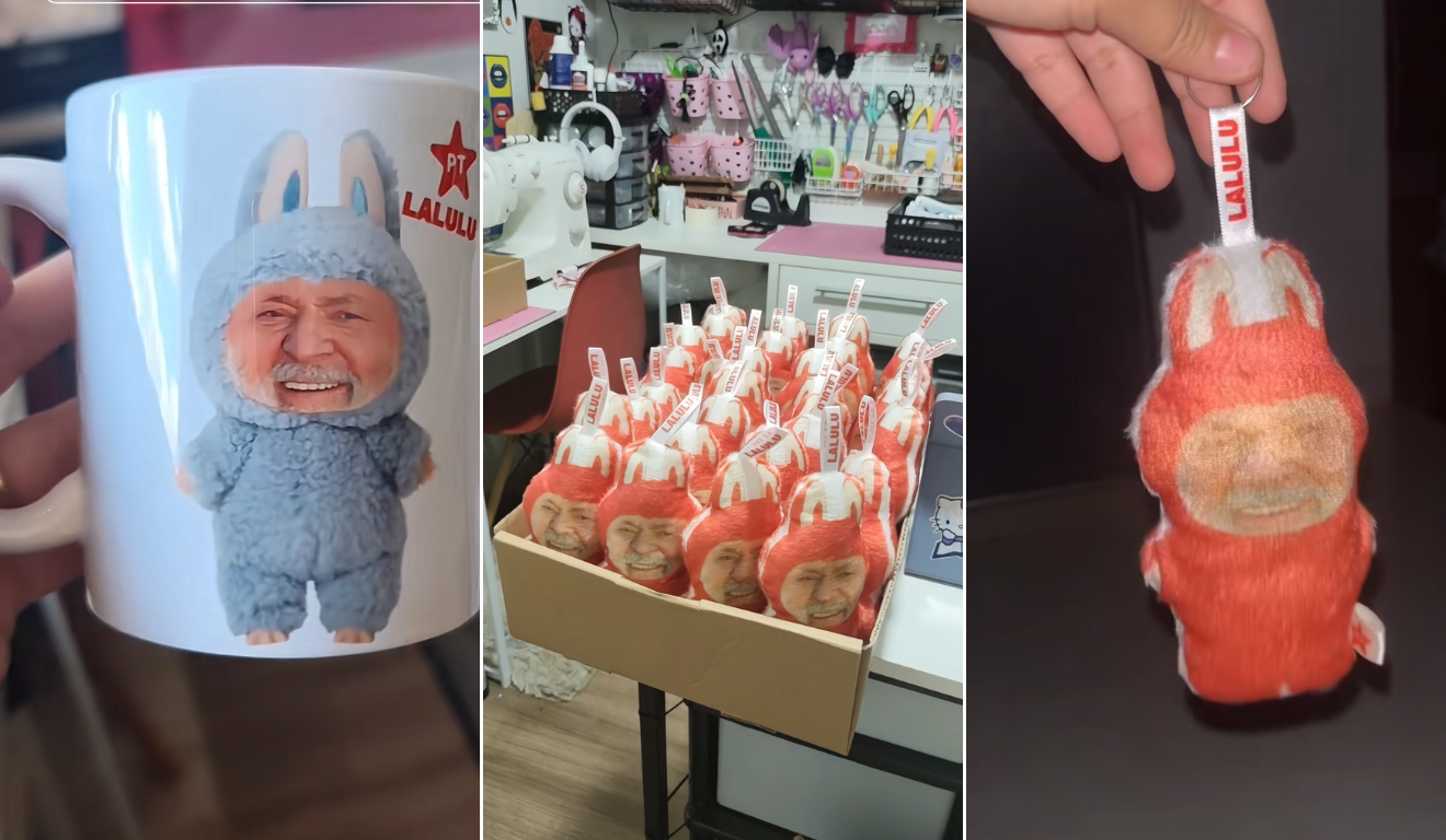 Lalulu: versão do Labubu com rosto de Lula, viraliza nas redes