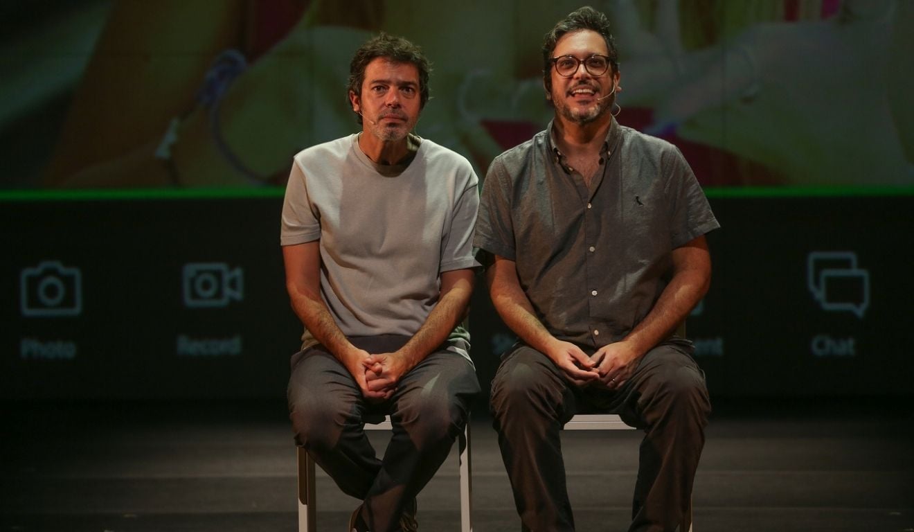 Bruno Mazzeo e Lúcio Mauro Filho trazem “Gostava Mais dos Pais” a Vitória