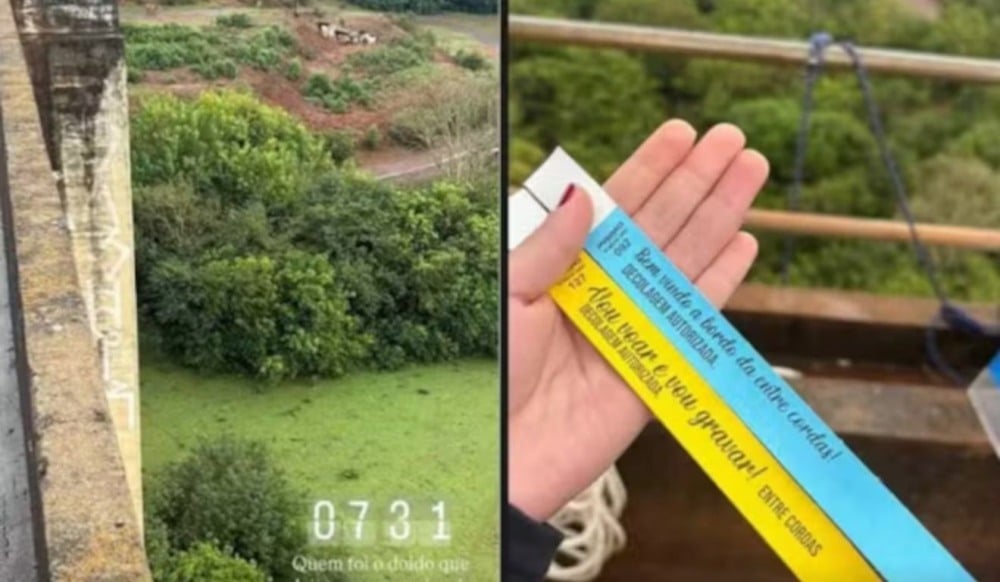 Jovem que morreu em salto de ponte fez publicação antes do acidente